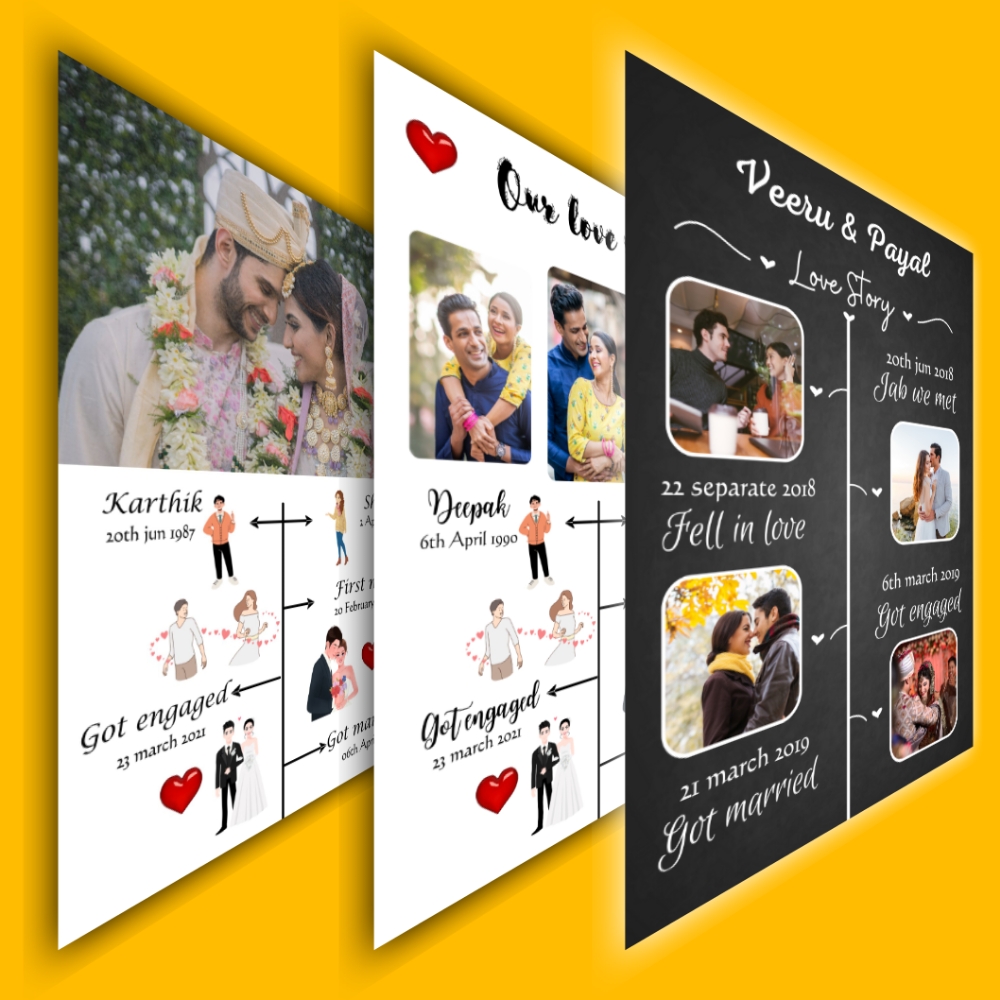 Love Story Frames - iloveframe.com